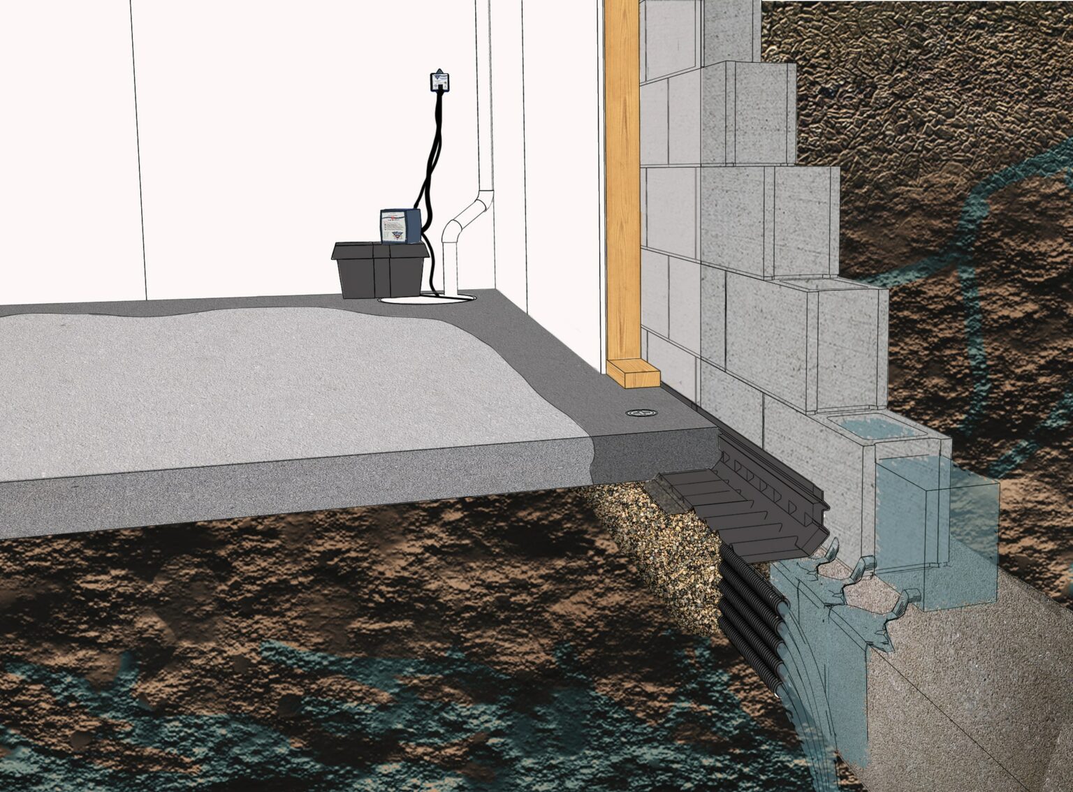What is a Drain Tile System & How Does It Work | SafeBasements